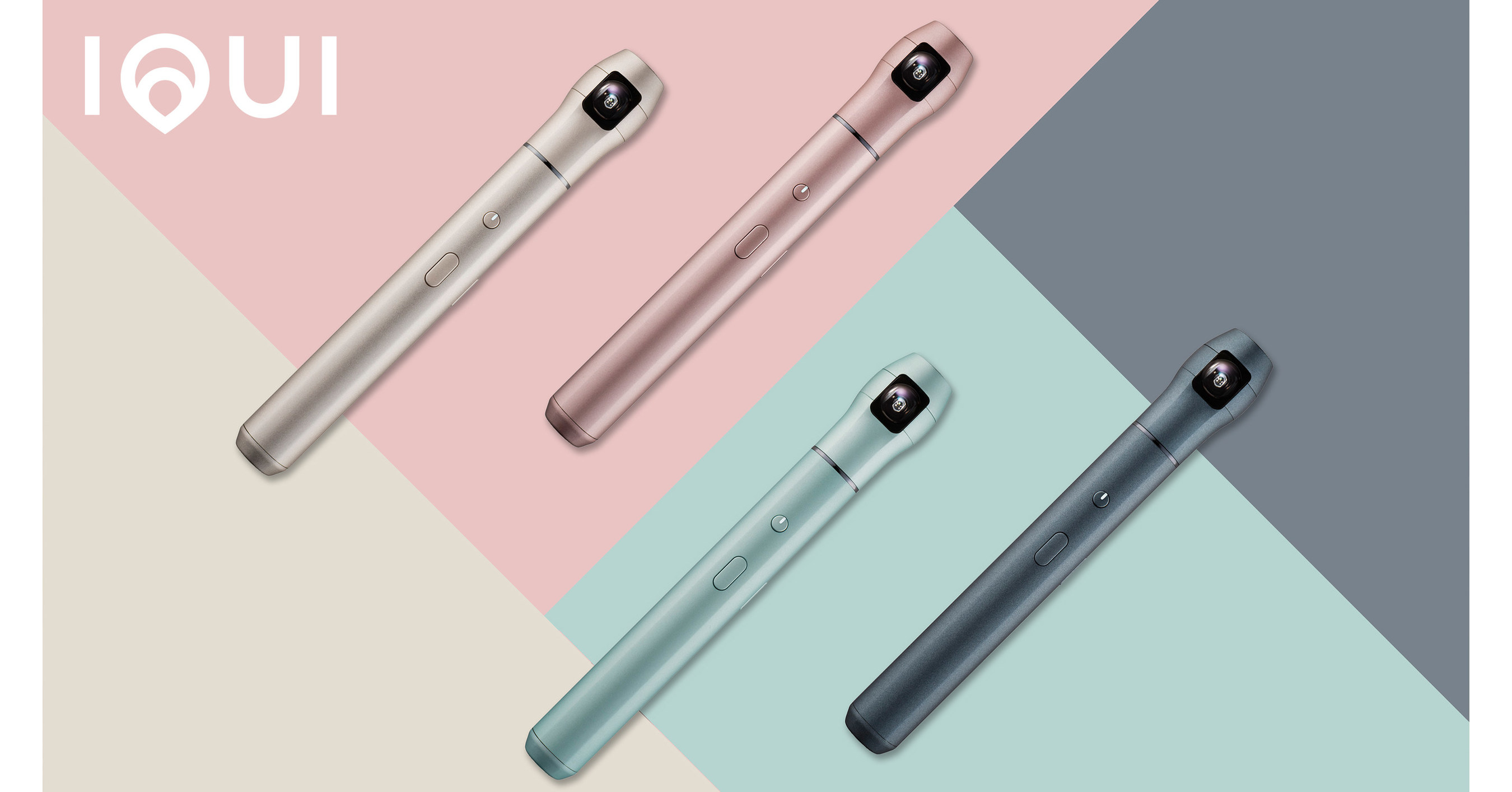 Vecnos Launches Three New Colors of Award-Winning 360-degree Camera IQUI, adds AI to IQUISPIN App