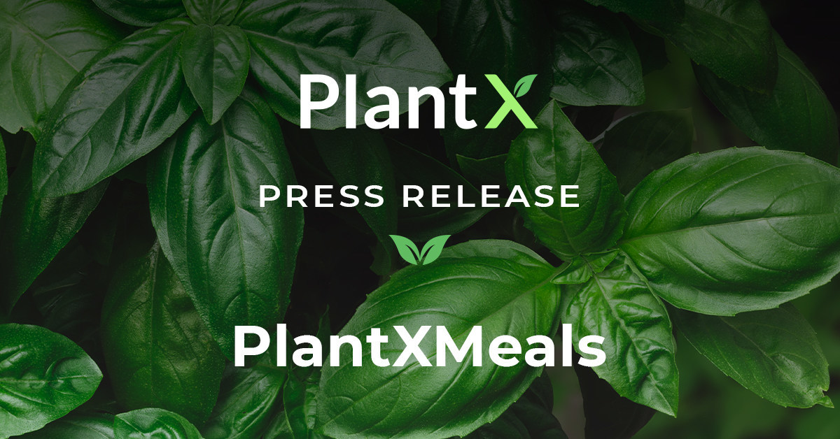 PlantX Announces Expansion of Canadian Meal Delivery Service