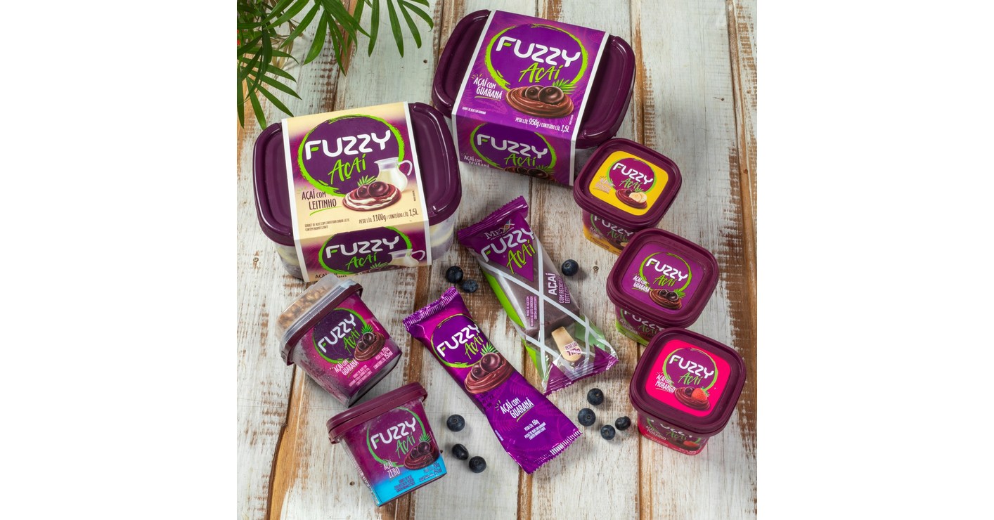 Fuzzy Açaí amplia sua linha de produtos e lança novos sabores