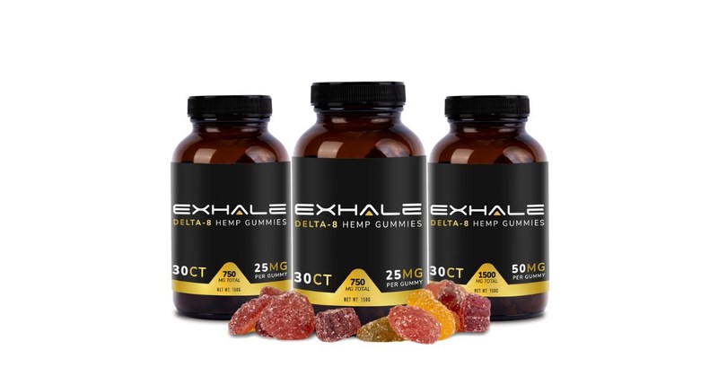 Premium Delta-8 Gummies Launched By Exhale Wellness