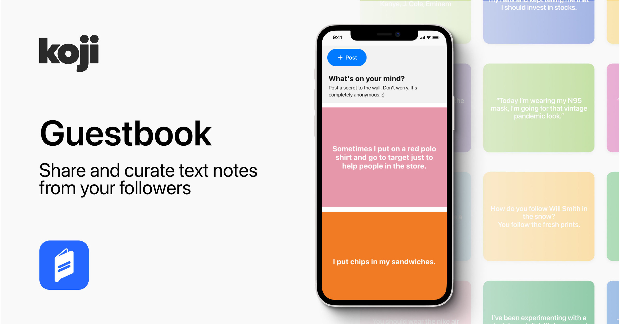 Creator Economy Platform Koji Announces New App: Guestbook
