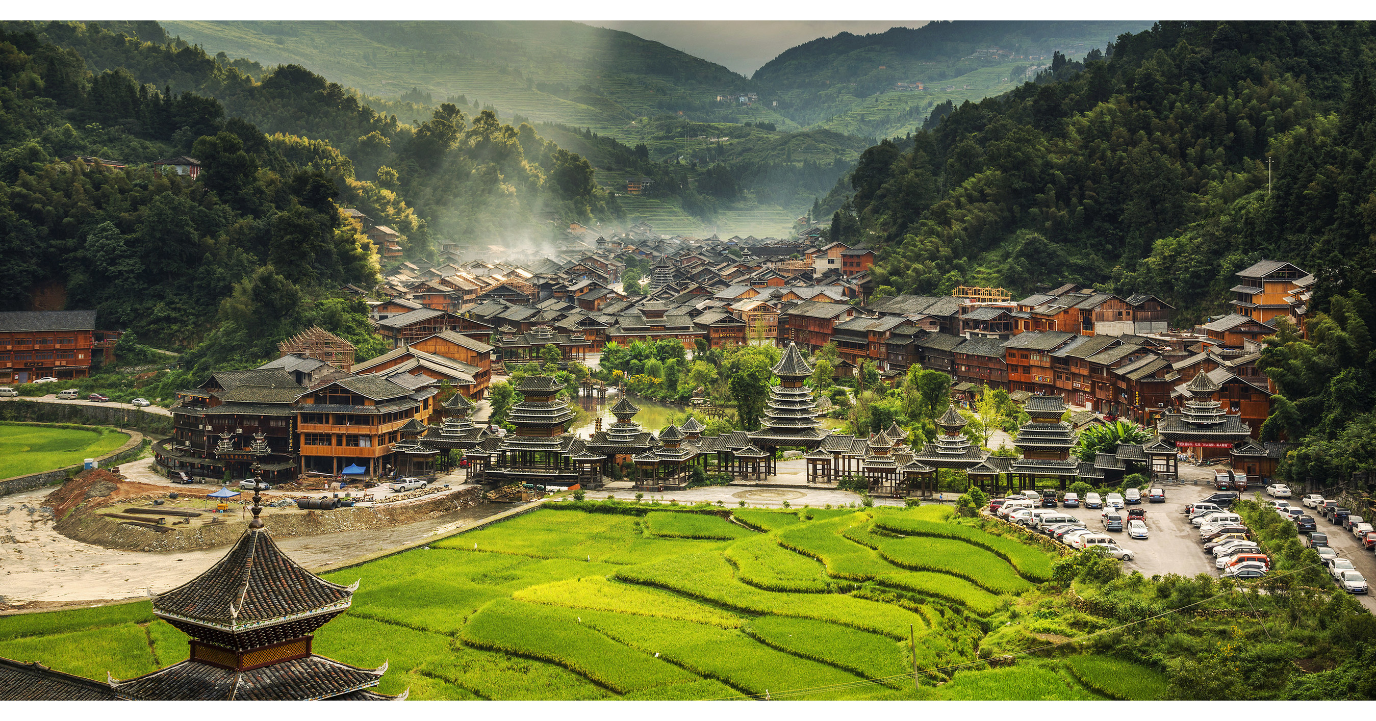 Ecological protection and economic development balance, green economy ...