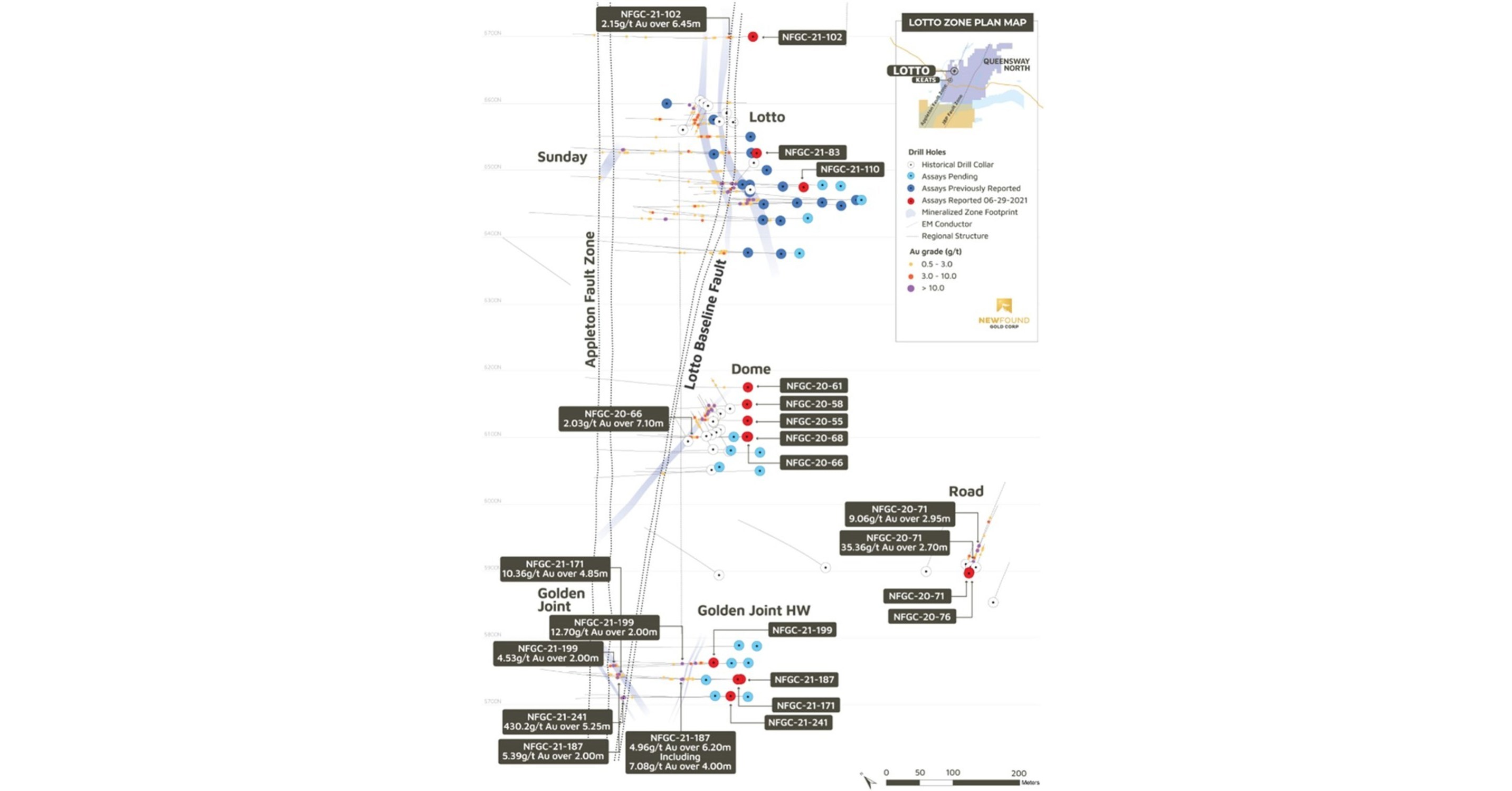 New Found Provides Appleton Fault Zone Exploration Update