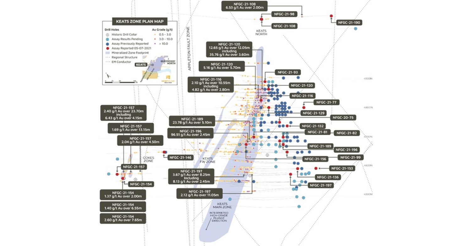 New Found Provides Appleton Fault Zone Exploration Update