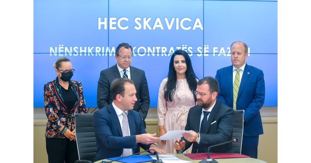 Bechtel Signs Contract with Albanian Government for Skavica Hydro Project