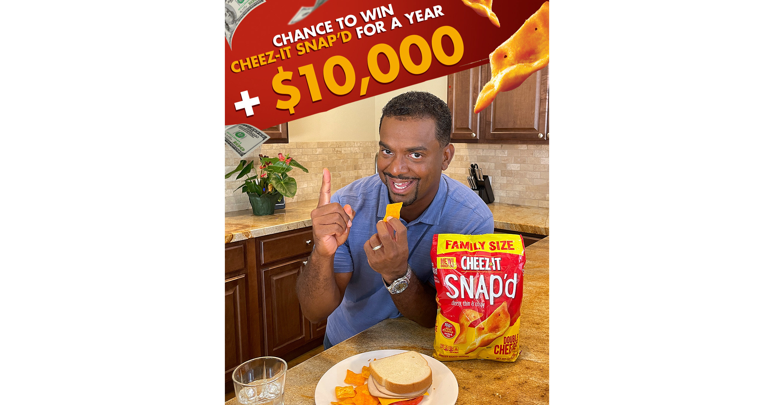 Lunch Is Served: Cheez-It® Snap'd And Comedian Alfonso Ribeiro Help ...