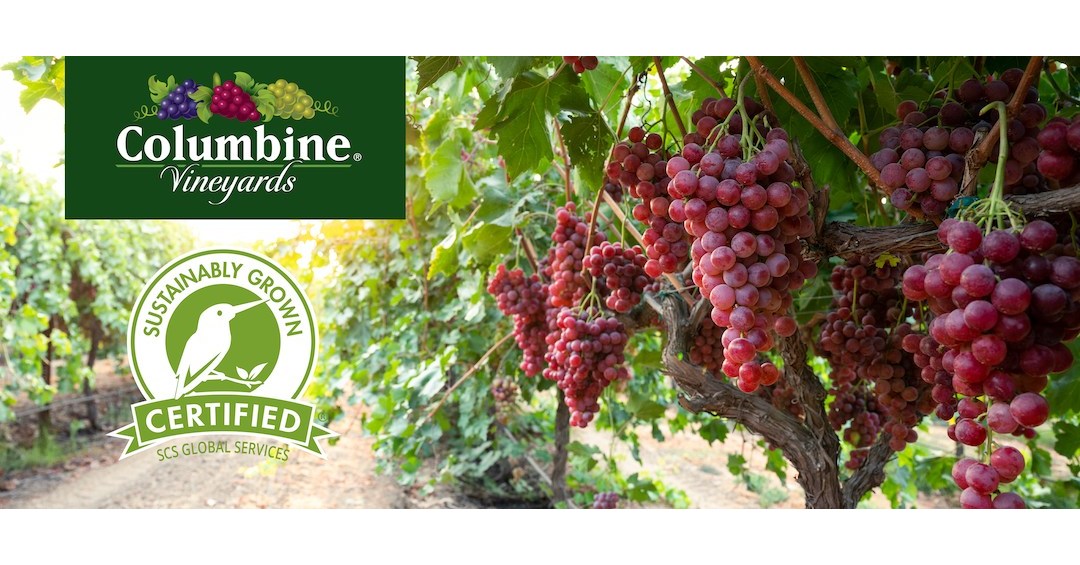 Columbine® Vineyards Becomes The First Sustainably Grown Certified ...