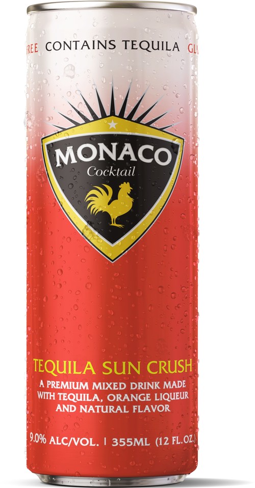Monaco® Cocktails Debuts New Tequila Sun Crush For Summertime Sipping