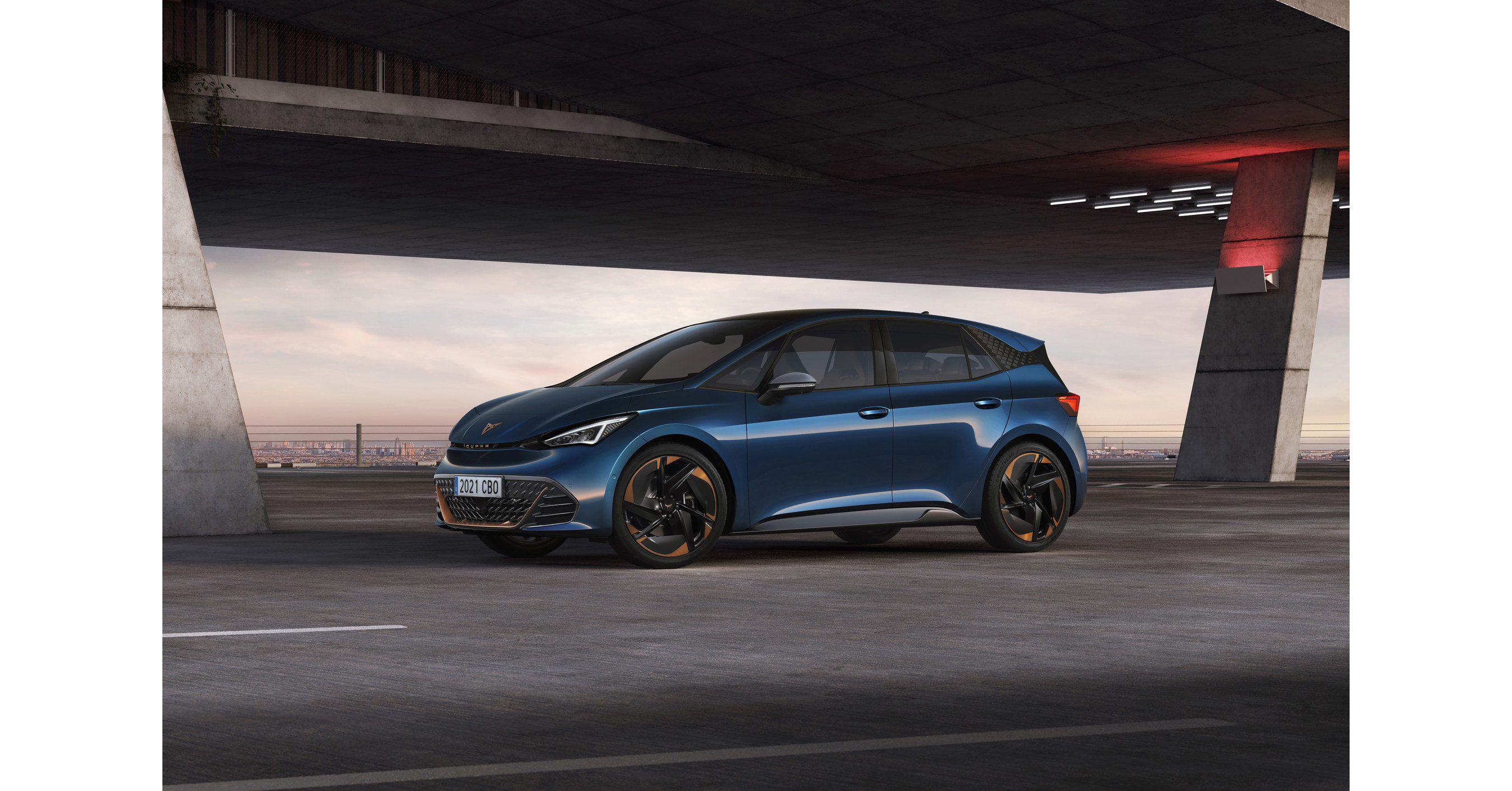 The New CUPRA Born: A 3D interior to delight the senses