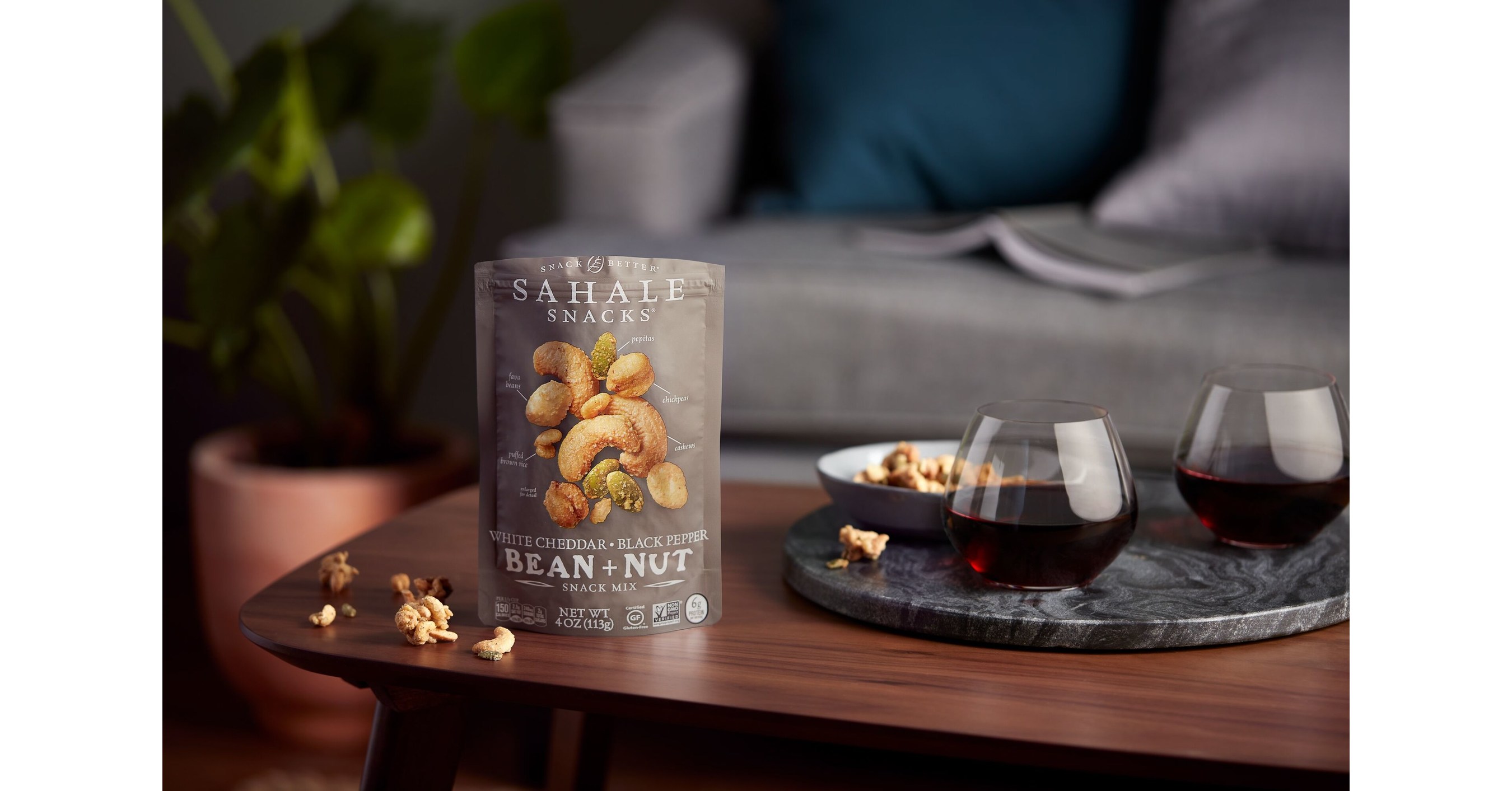 Sahale Snacks Bean + Nut Mixes Enchant Taste Buds with Old-World Tastes