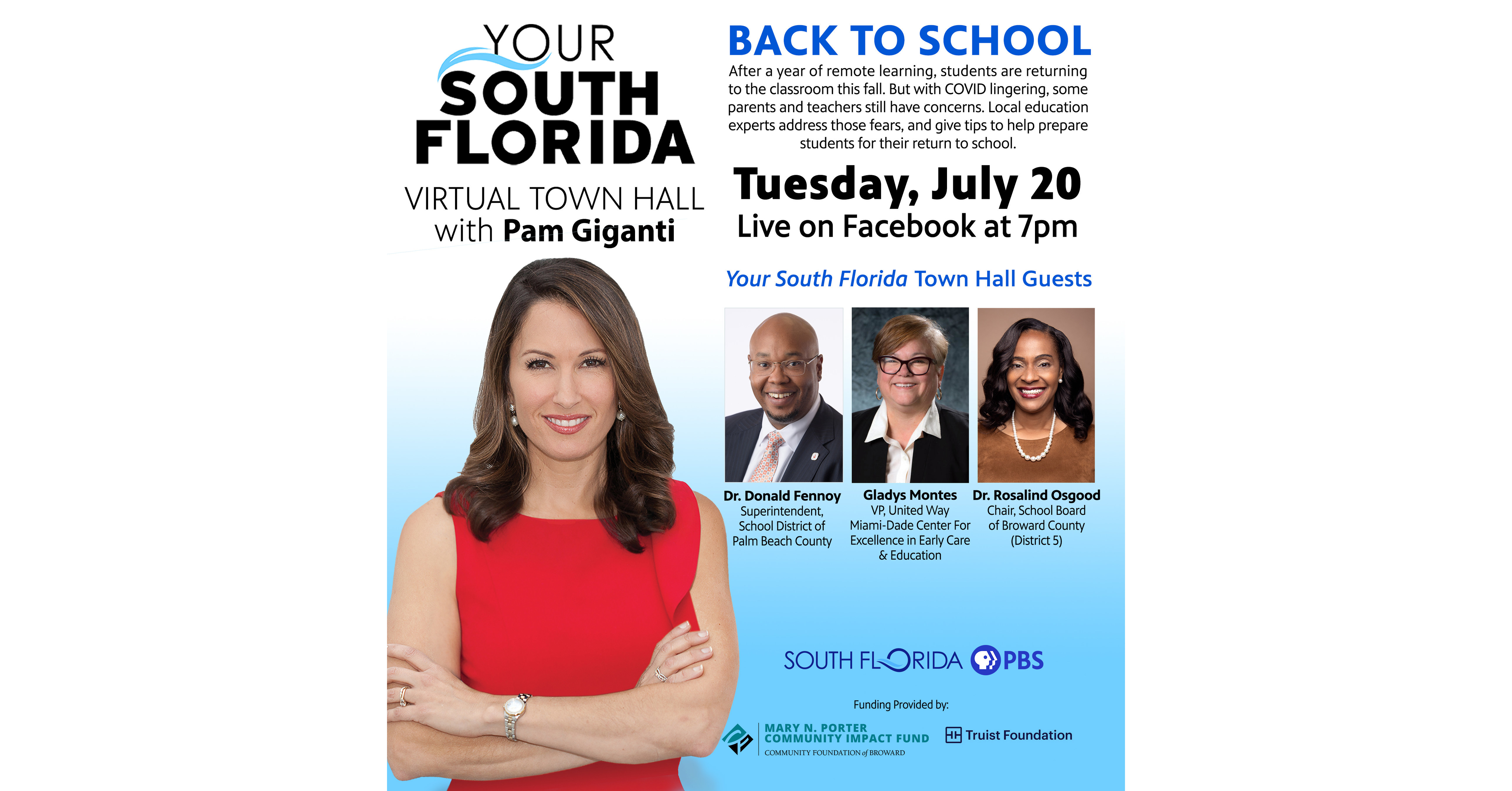 Your South Florida Town Hall Back To School