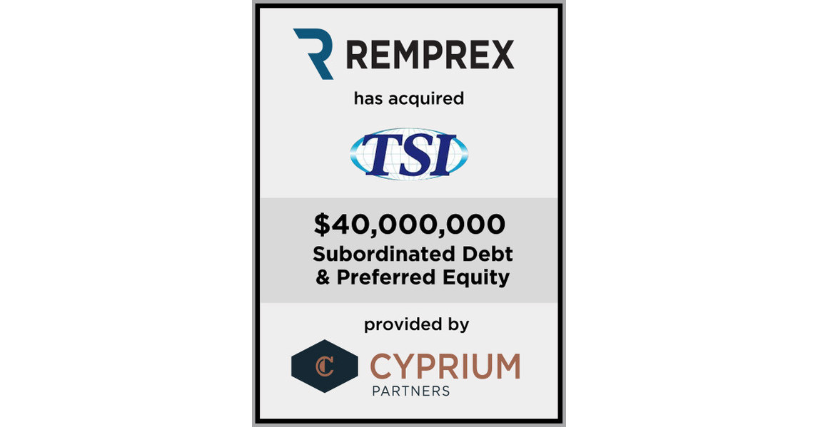 Cyprium Completes Minority Investment in Remprex