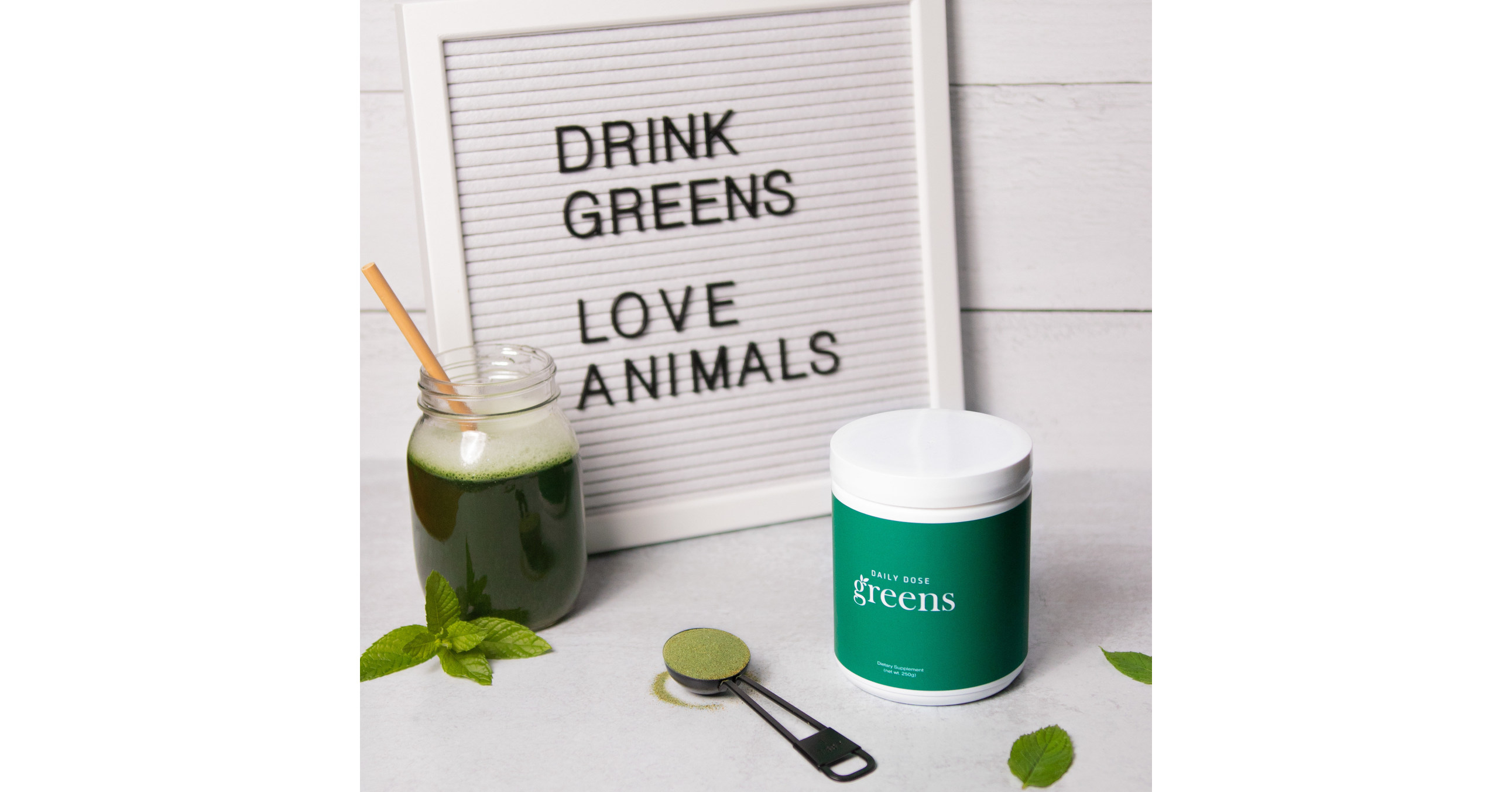 New Vegan Superfood Brand, Daily Dose, Launches Great Tasting Greens Drink