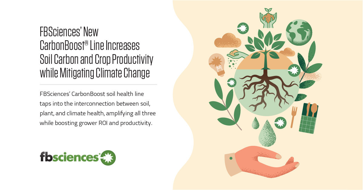 FBSciences' New CarbonBoost® Line Increases Soil Carbon and Crop ...