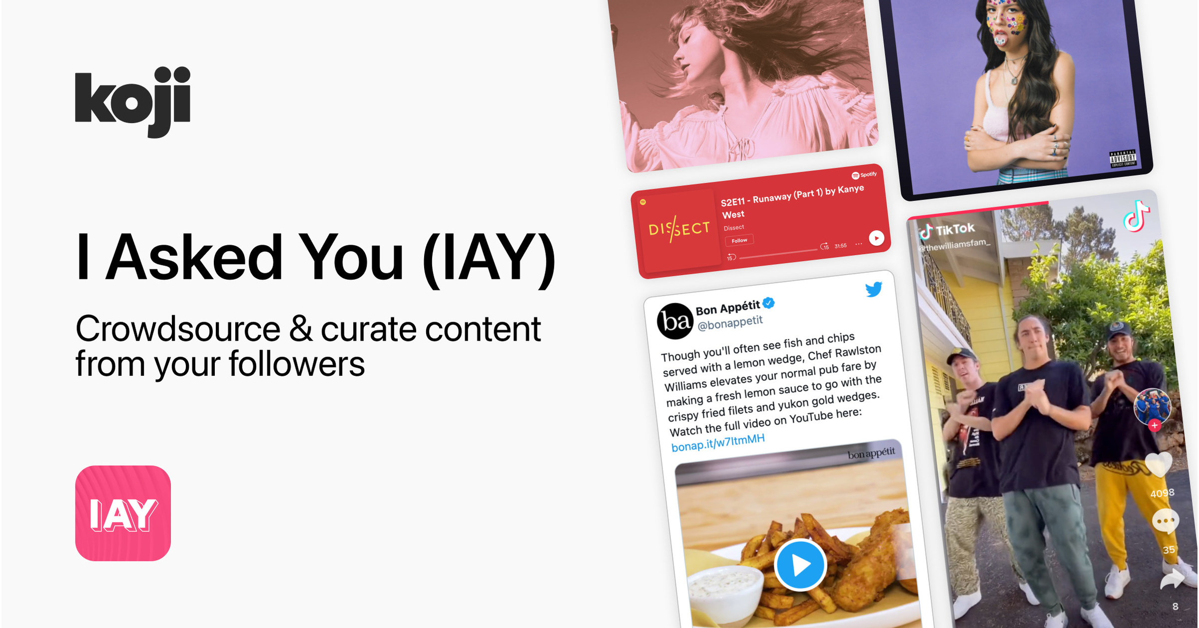 Creator Economy Platform Koji Announces "IAY" App For Community ...