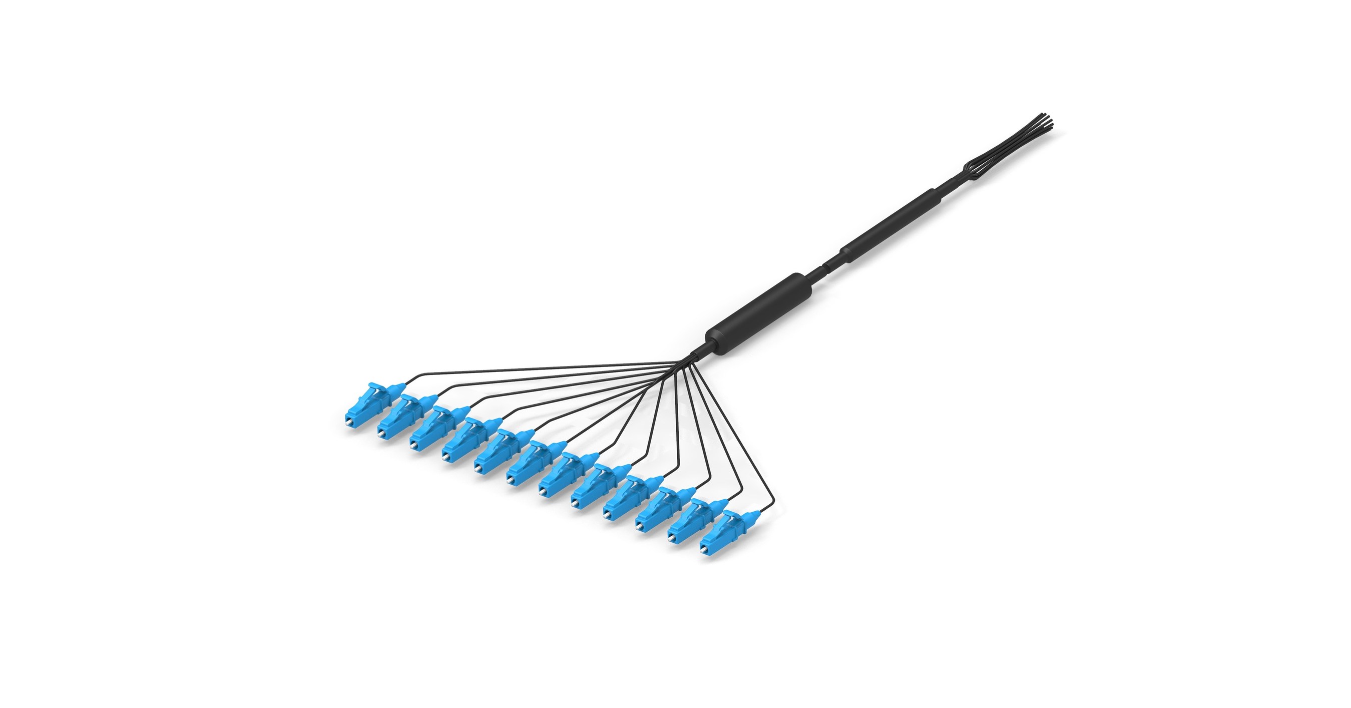 TE Connectivity's new multi-fiber cable assemblies connect multiple ...