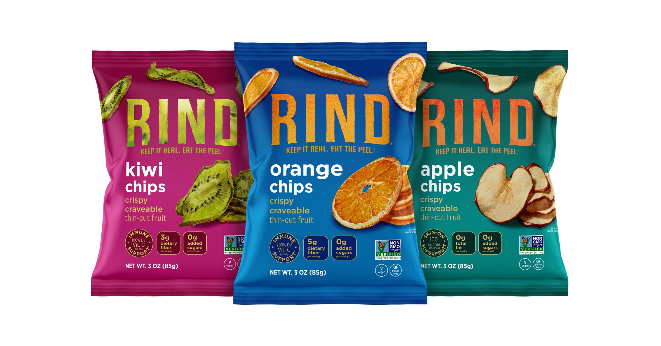 RIND® to Shake up the Snack Aisle with the Launch of Crispy Fruit Chips