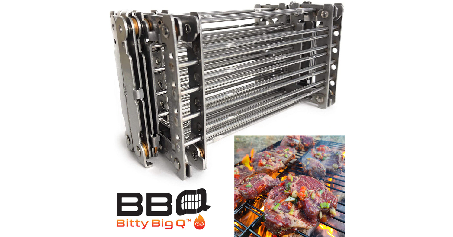 The Bitty Big Q Offers the Perfect Lightweight Camp Grill for the Great ...