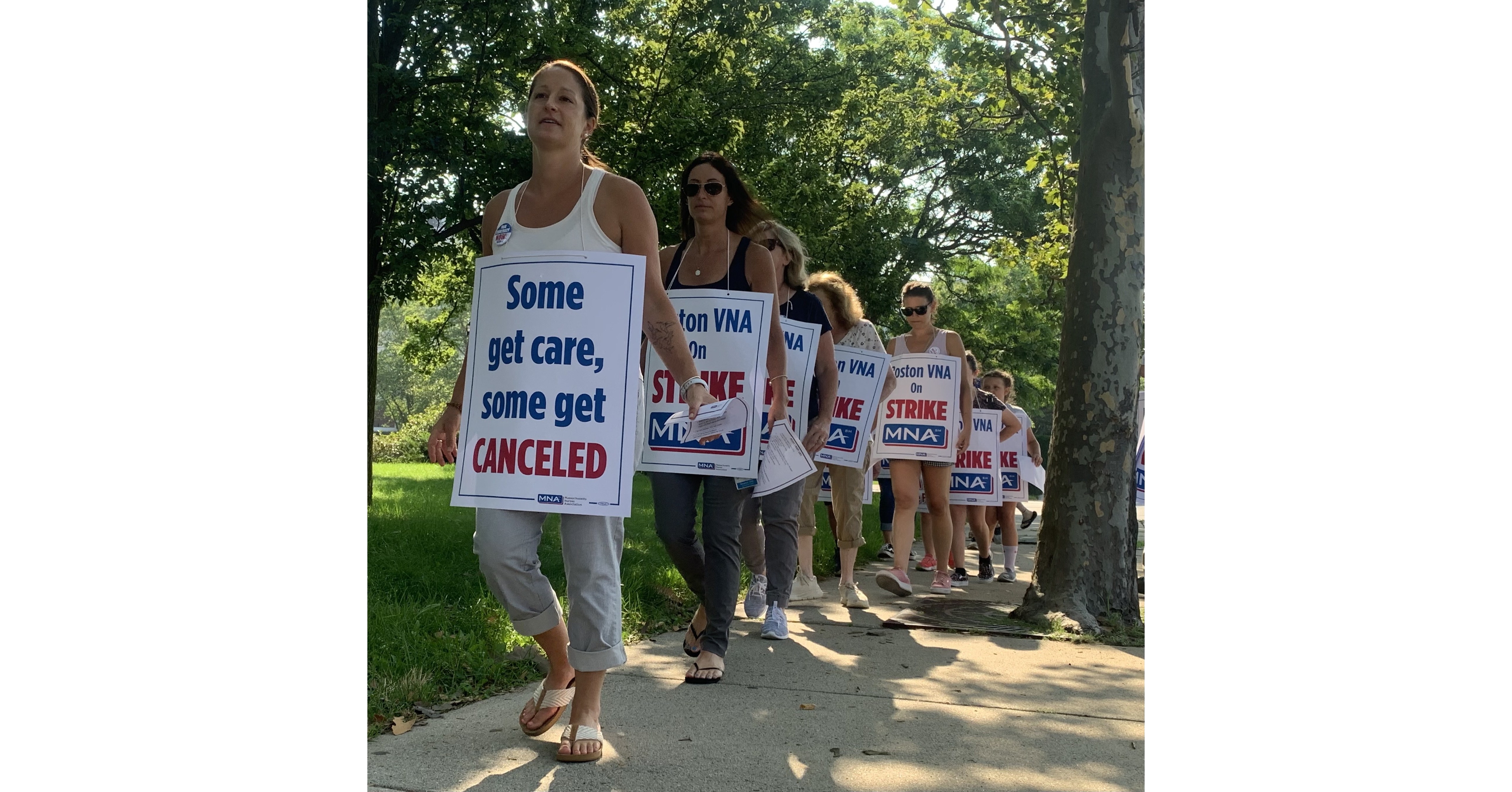 Striking Boston VNA Healthcare Professionals to Get Picket Line Support ...