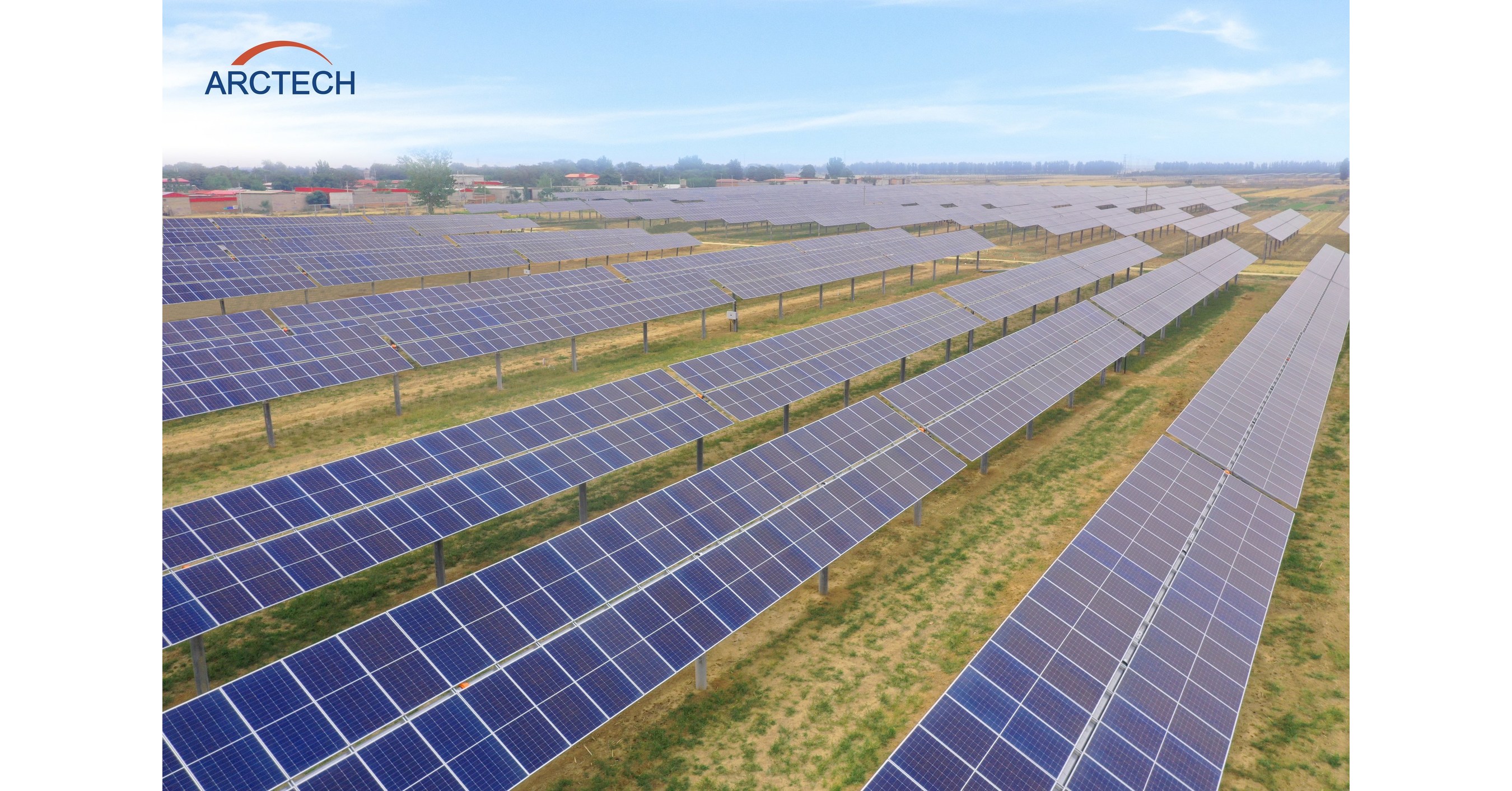Arctech Delivers 575MW SkySmart II Trackers in North China