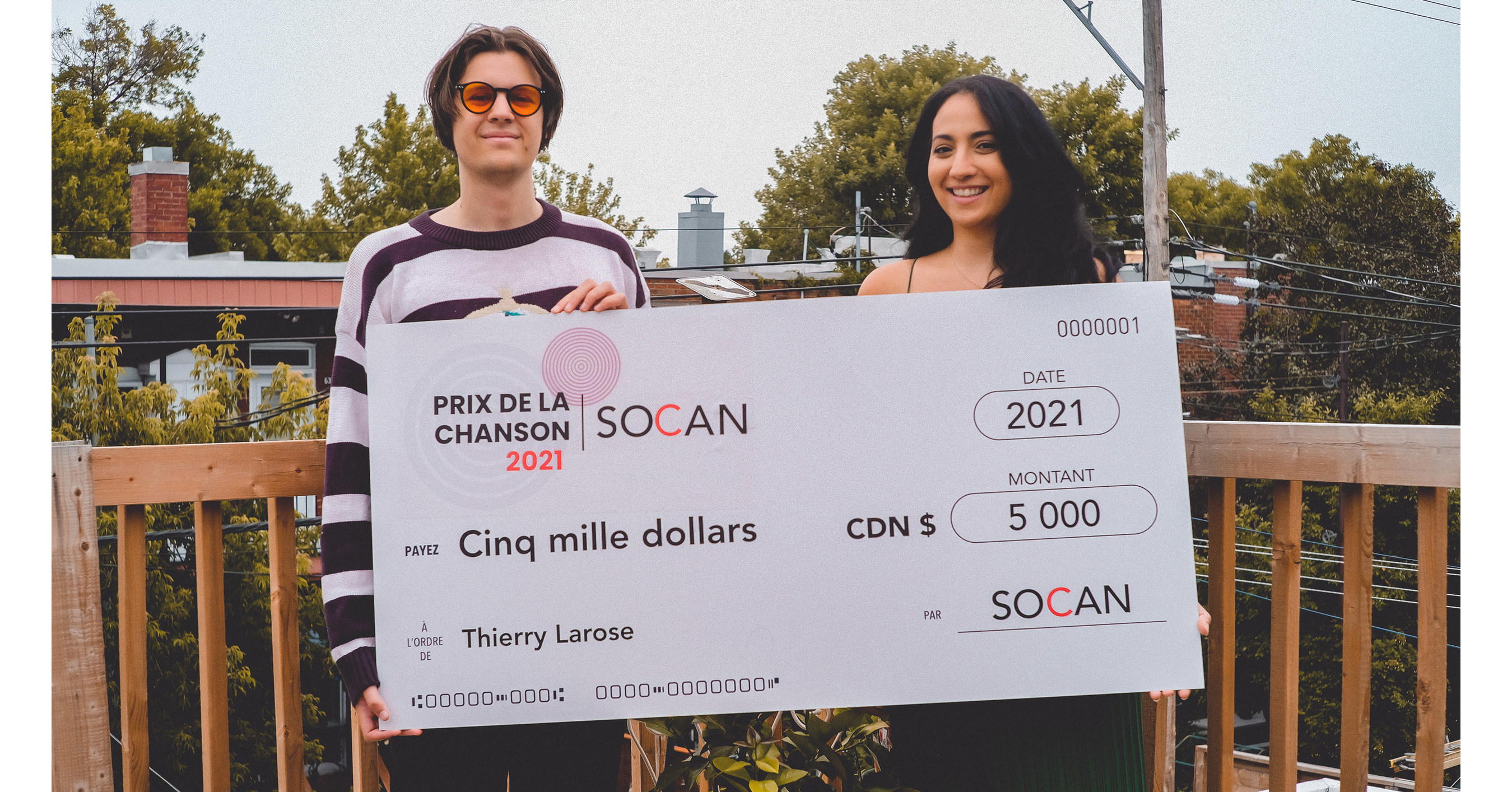 Thierry Larose remporte le Prix de la chanson SOCAN 2021 avec sa ...