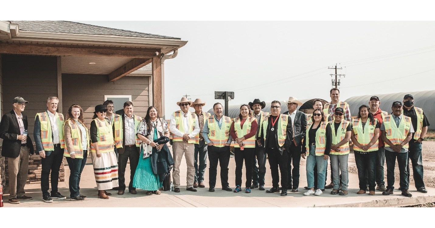 Kainai Forage Welcomes Alberta's Premier, Minister of Indigenous ...