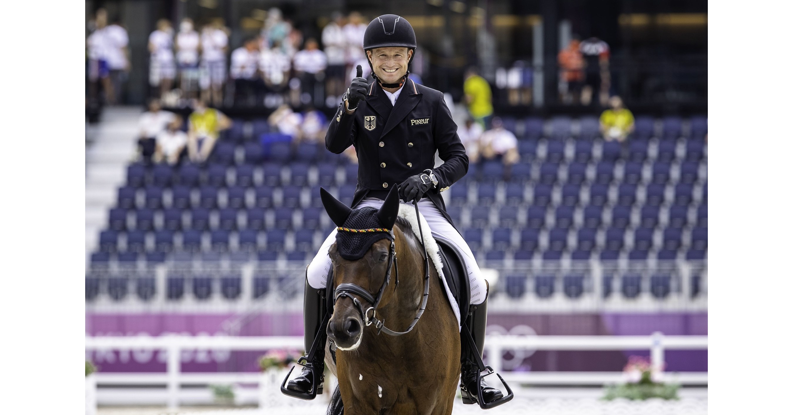 Tokyo 2020 Olympic Games - Equestrian Eventing Dressage Day 2