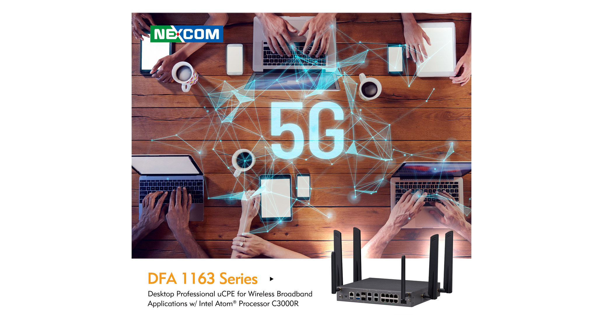 Get an Edge Over 5G with NEXCOM's New uCPE Appliance