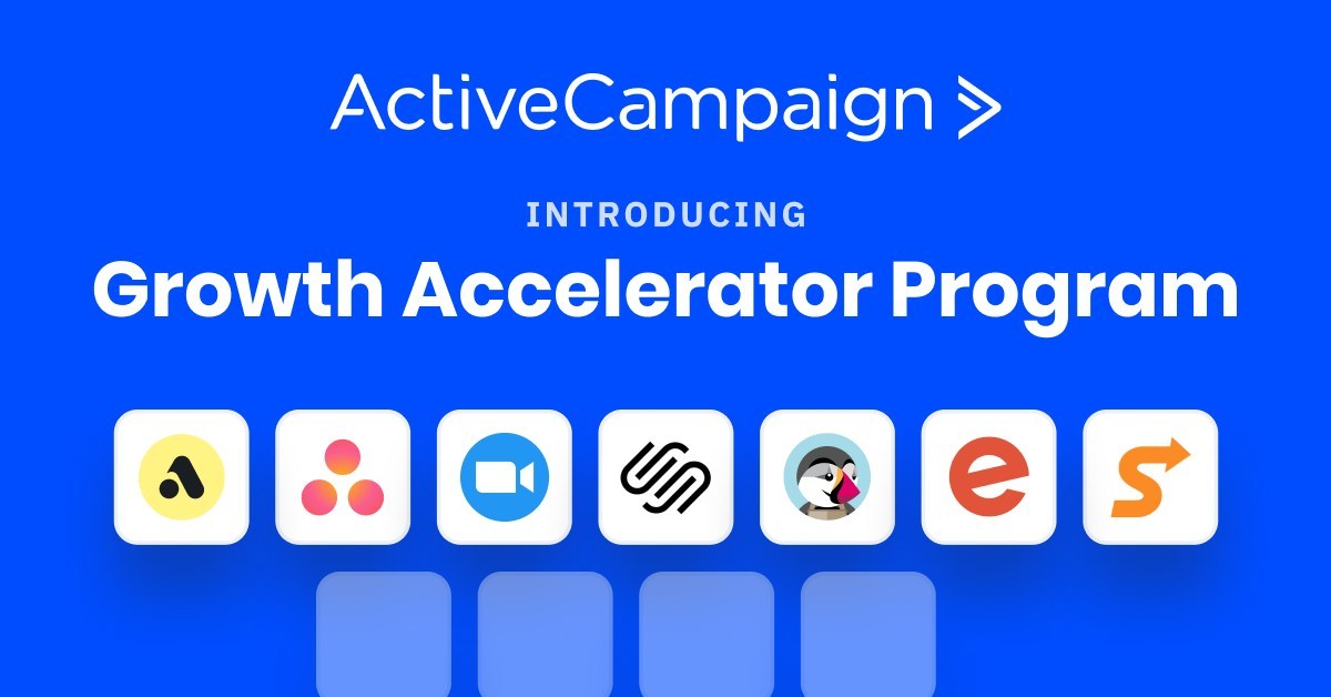 New Growth Accelerator Program ensures ActiveCampaign customers have ...