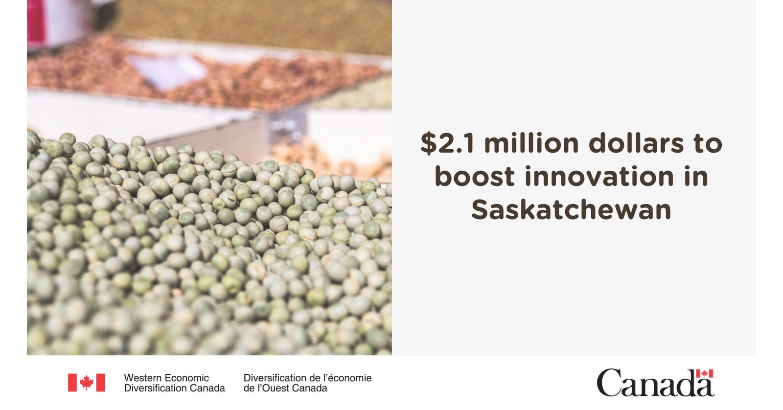 Federal funding supports Saskatchewan economic development