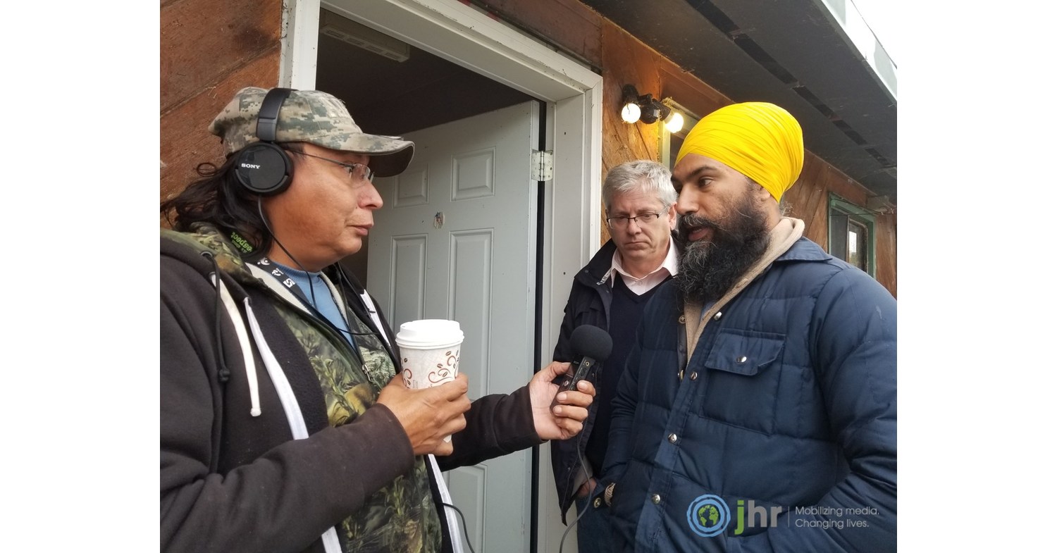 JHR's Indigenous Reporters Program celebrates three years of media training