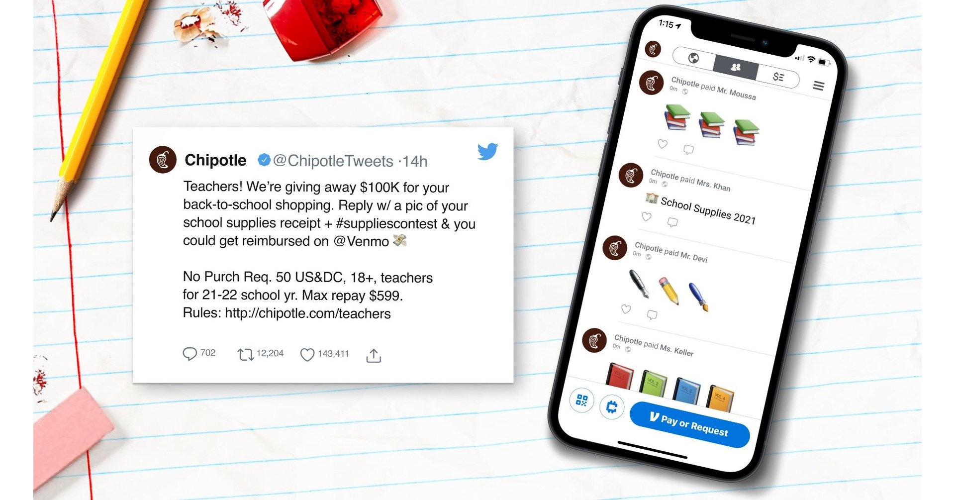 Chipotle Supports Teachers' Return To The Classroom With $100K In ...