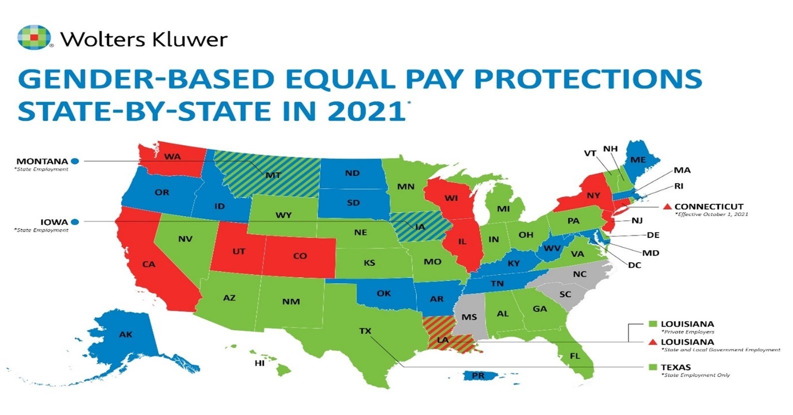Wolters Kluwer Assembles State-By-State Breakdown of Gender-Based Equal ...
