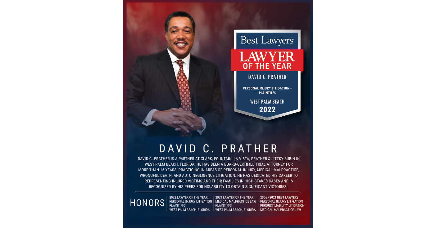 David C. Prather Named 2022 "Lawyer of the Year" in Personal Injury ...