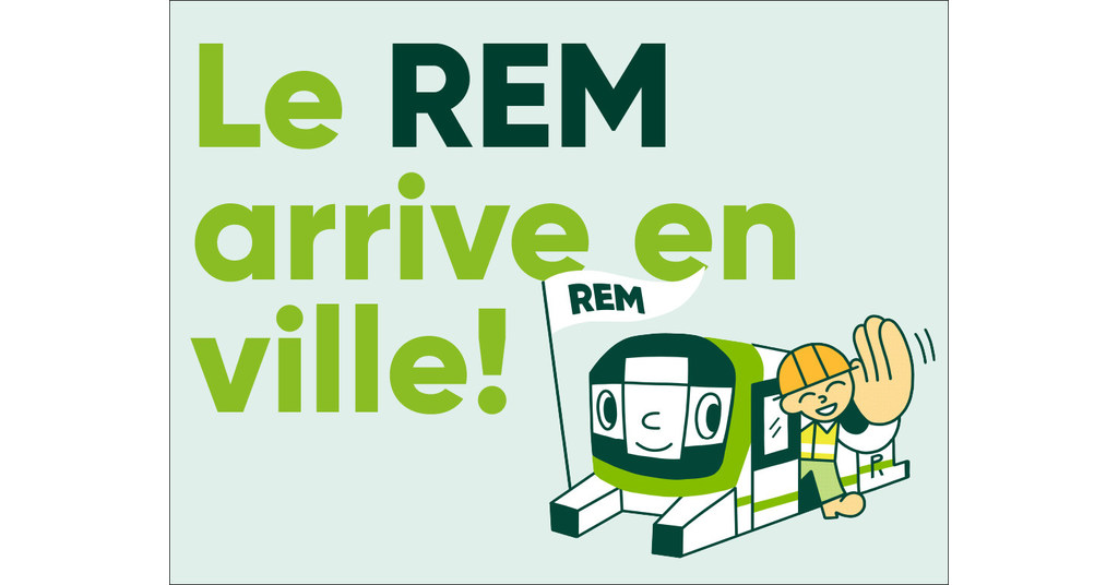 Le REM arrive en ville
