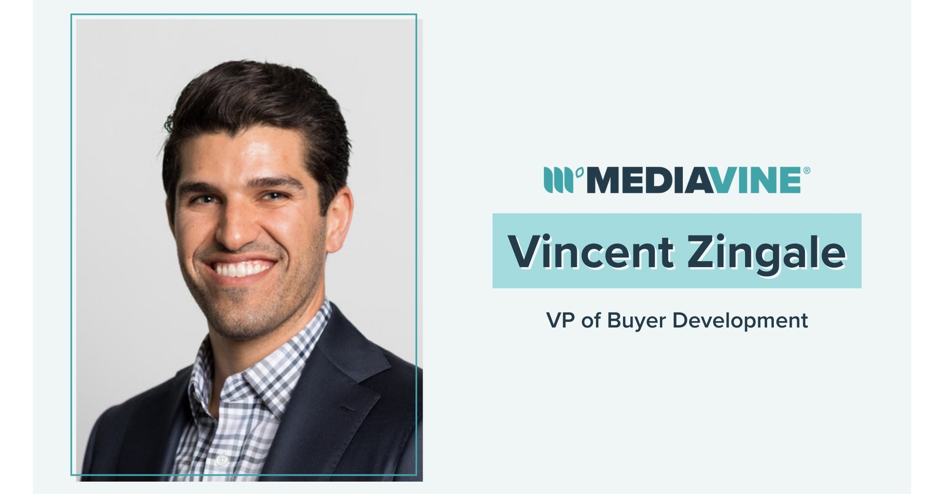 Mediavine Hires Vincent Zingale as VP of Buyer Development