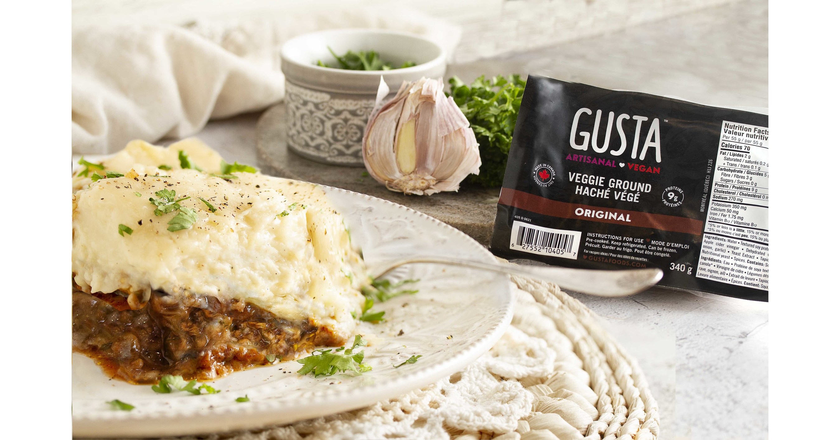 Try our new GUSTA Veggie Ground!