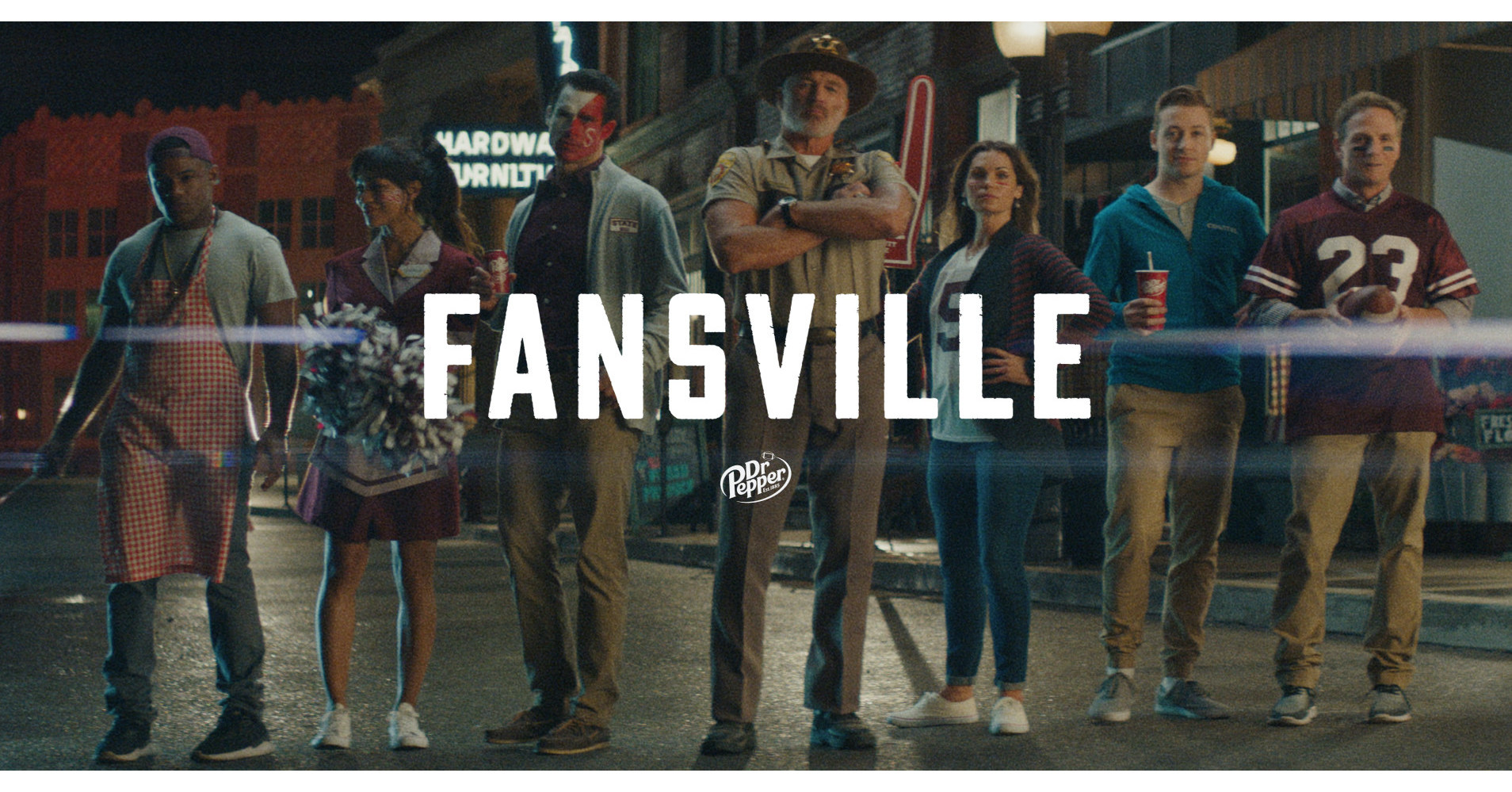 Dr Pepper's "Fansville" College Football Campaign Stacks the Bench with ...