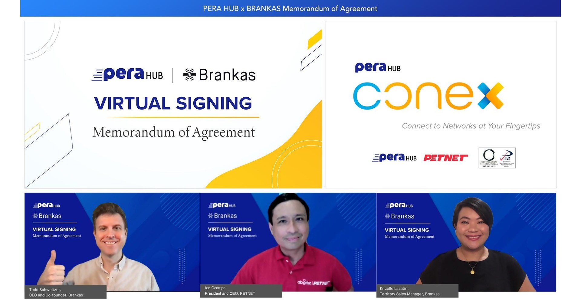 PERA HUB and Brankas launch Southeast Asia's first Digital Remittance ...