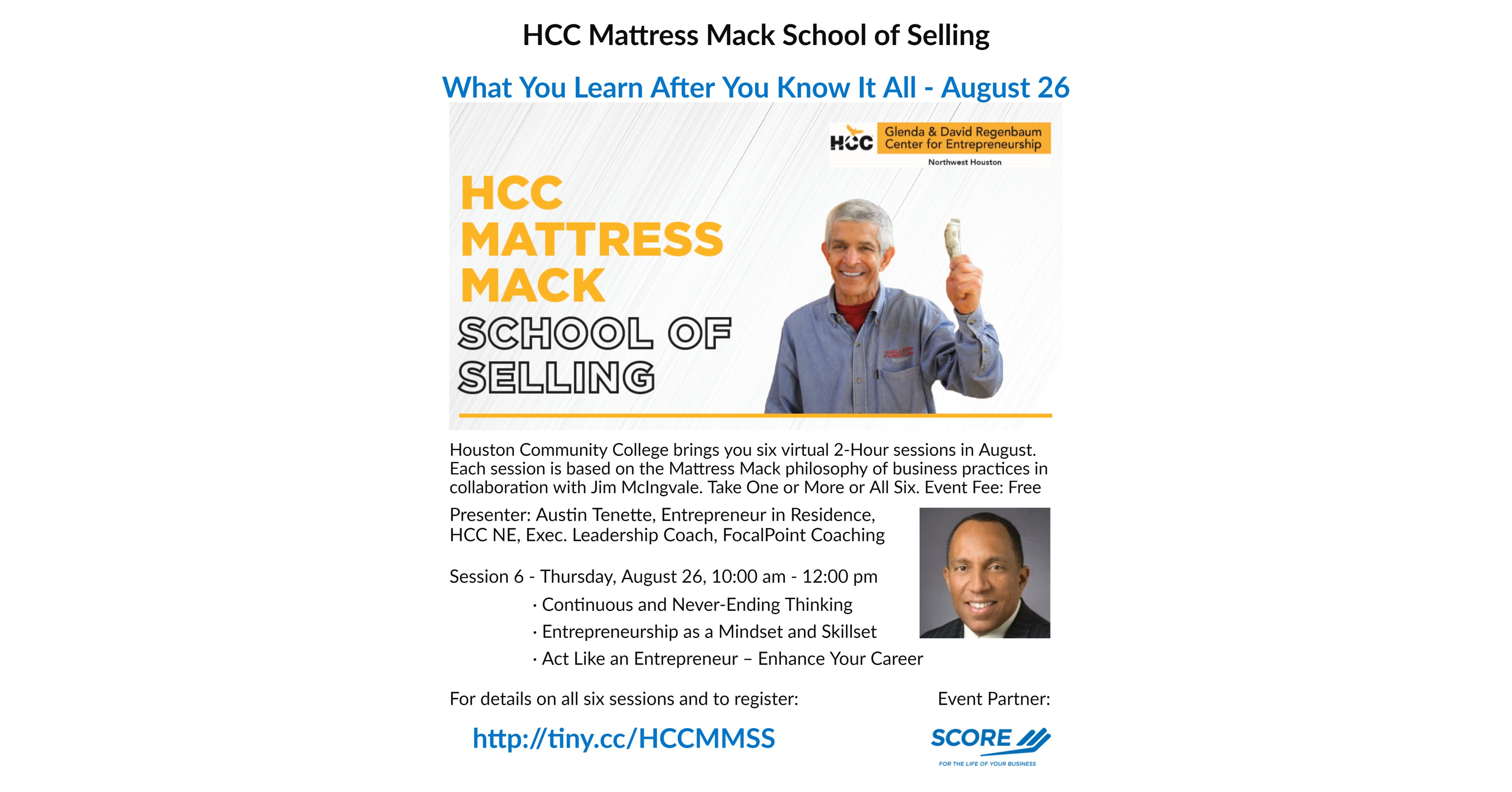 PermitUsNow Proudly Supports the HCC Mattress Mack School of Selling