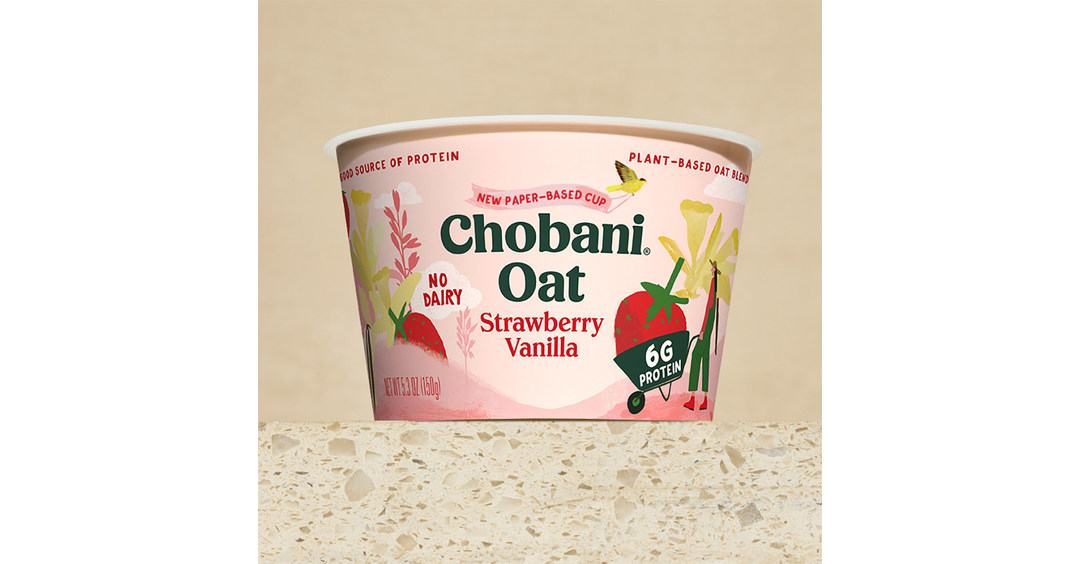 Chobani Innovates Away from Plastic with Paper Cup