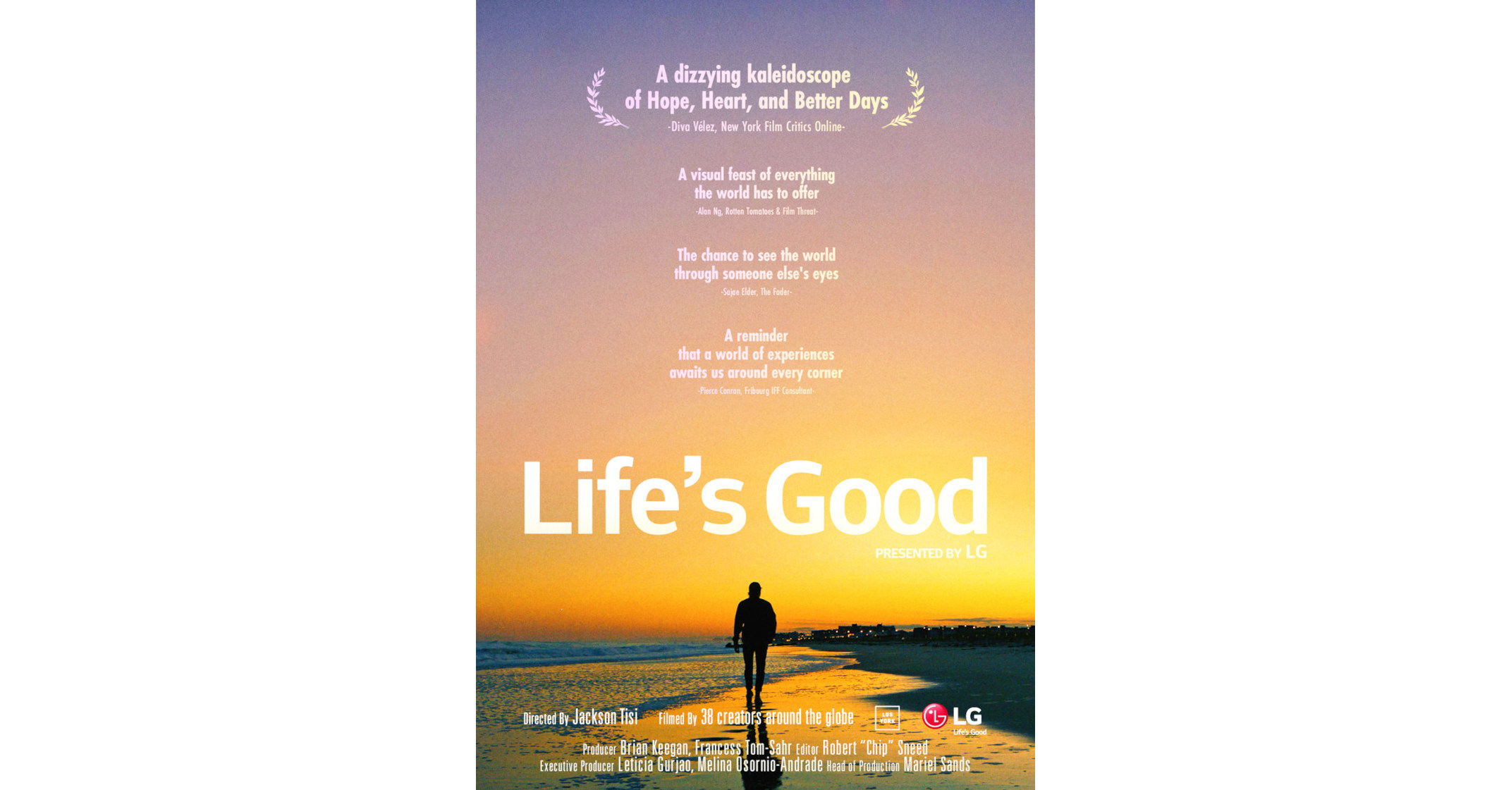 Jackson Tisi's Life's Good Film Project Debuts