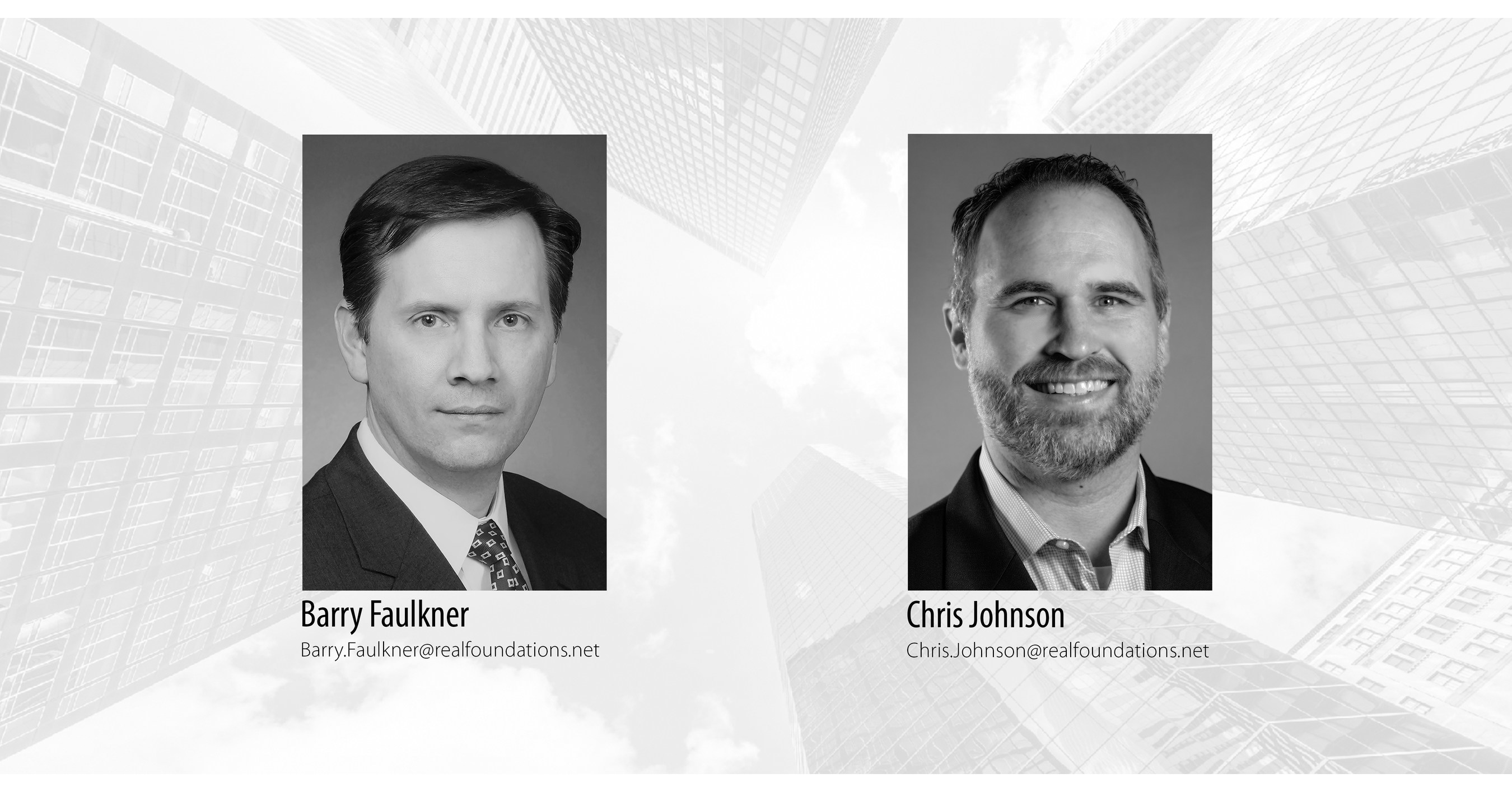 RealFoundations Promotes Barry Faulkner and Chris Johnson to New ...