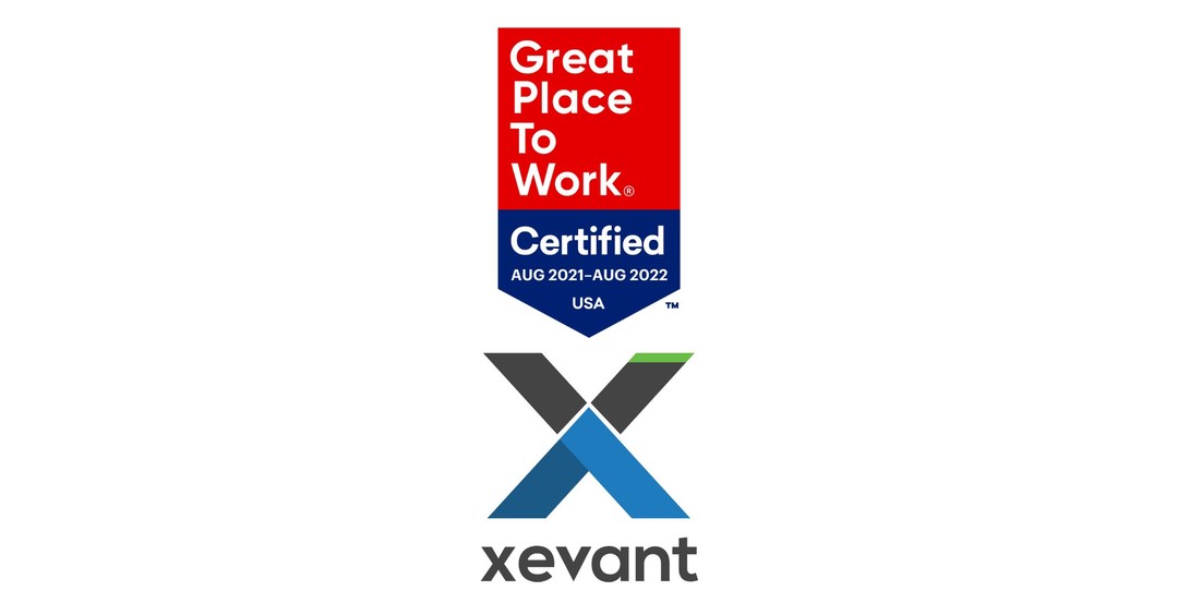 Xevant Recognized as a Great Place to Work®-Certified Company