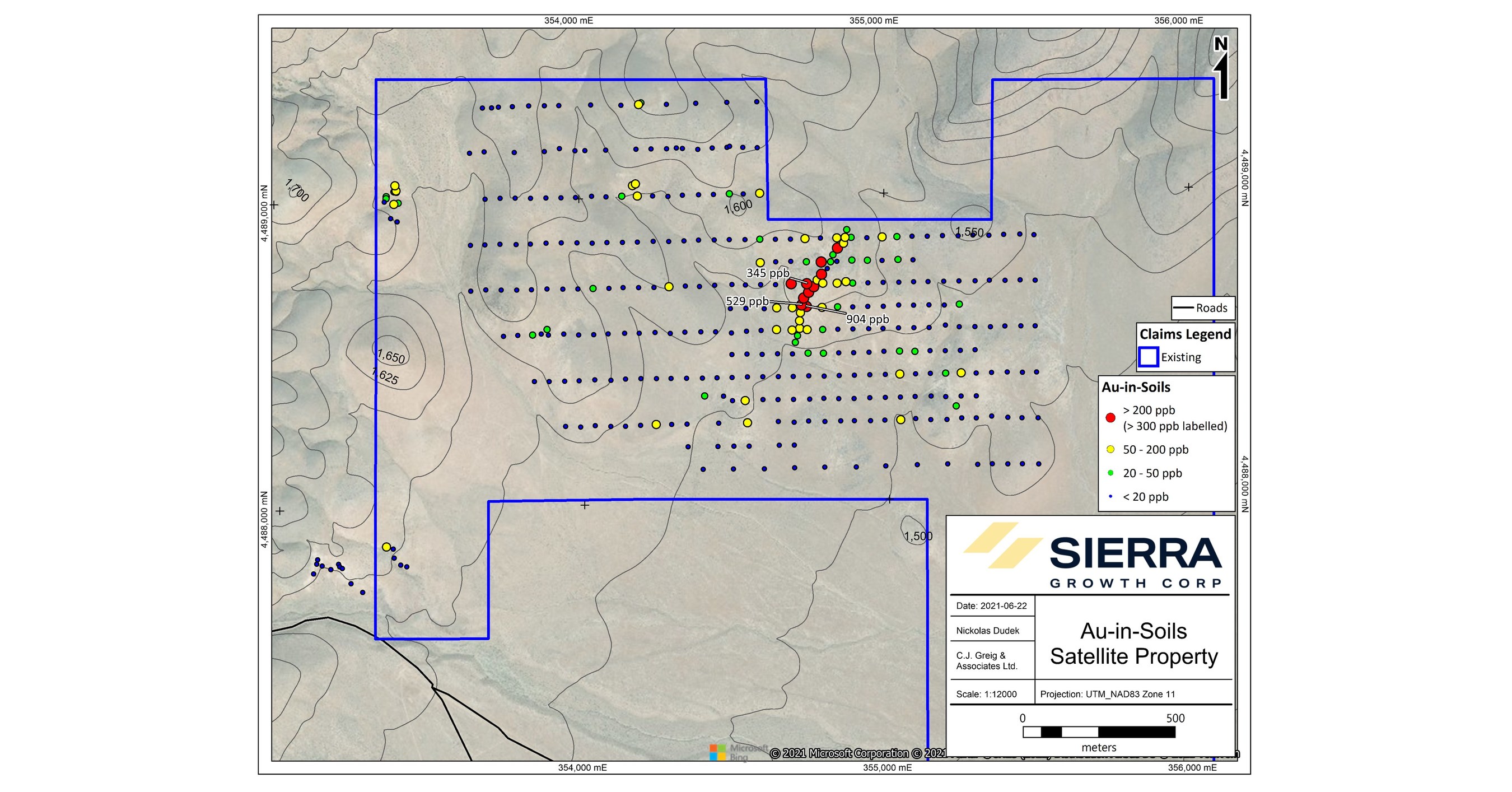Gold-in-Soil Results Highlight Exciting New Targets at Sierra's Glitra ...