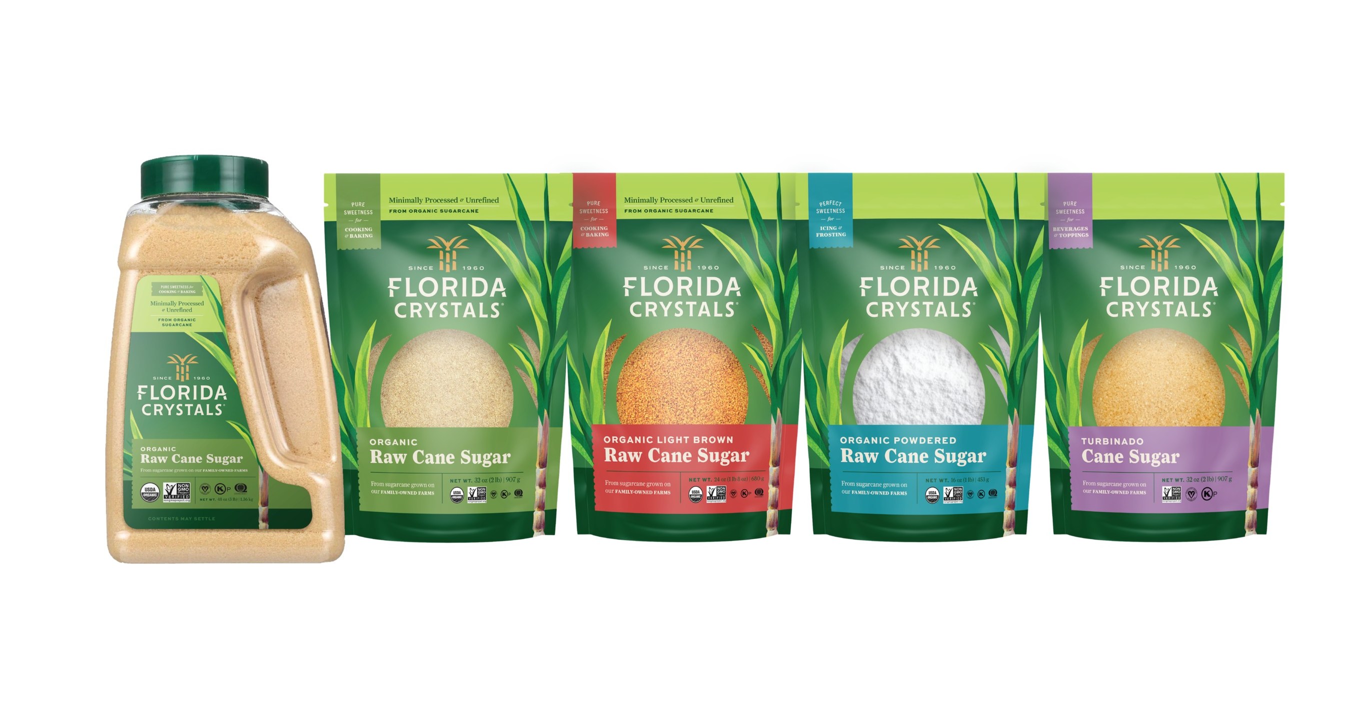 Florida Crystals® Sugar Reveals Rebrand, Reflecting its Commitment to ...