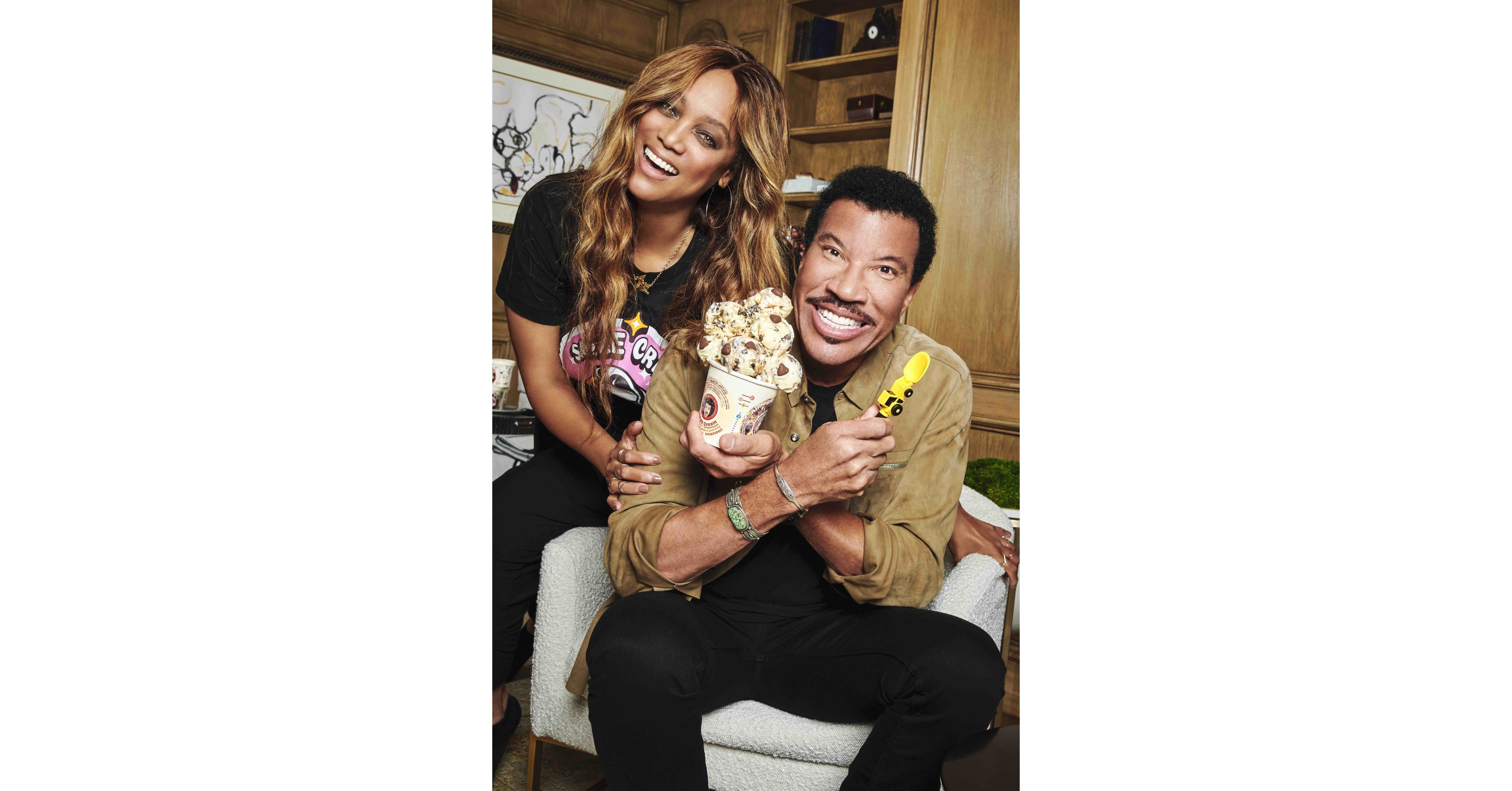 Lionel Richie Partners With Tyra Banks' SMiZE Cream Ice Cream Brand To ...