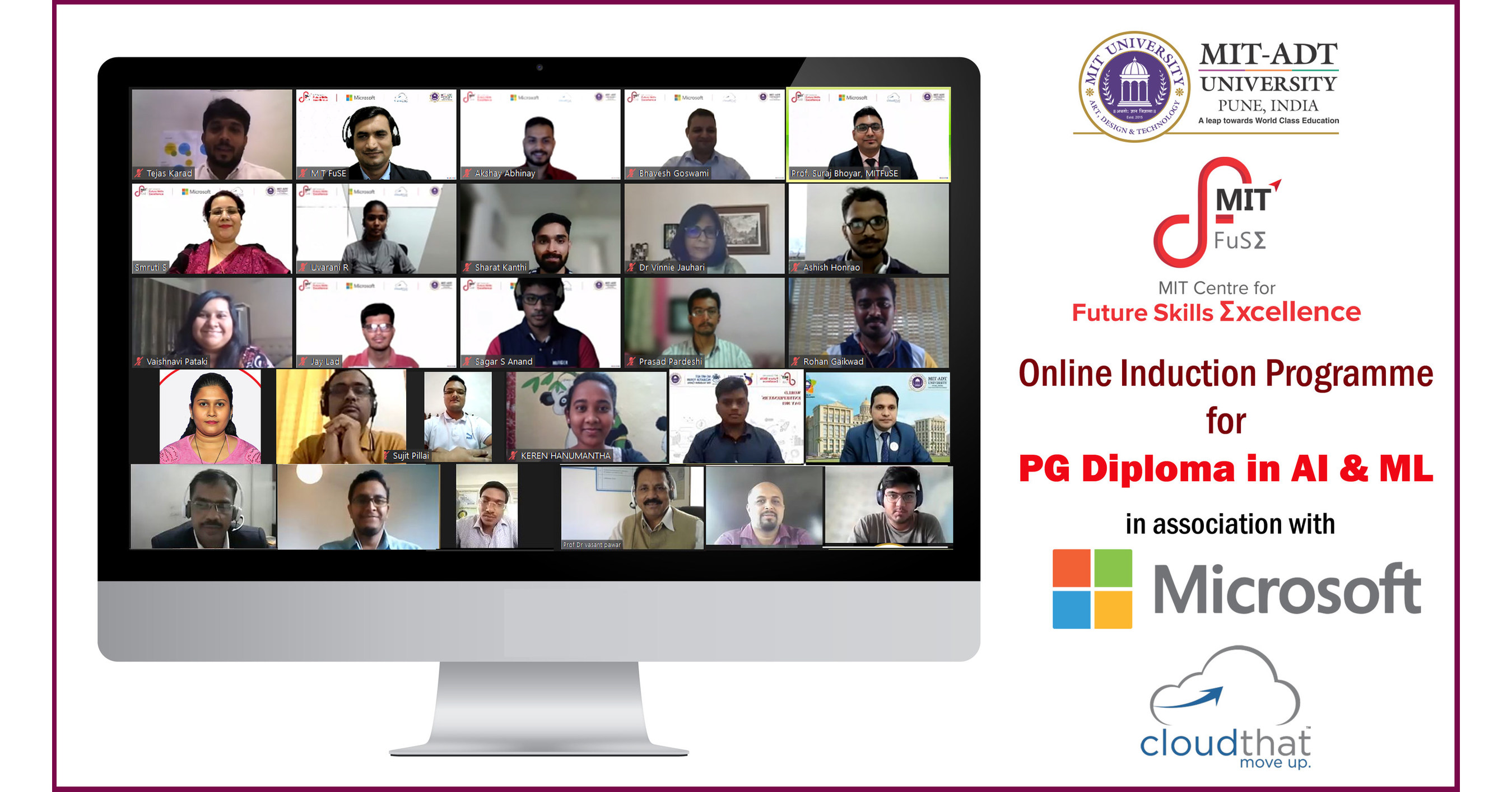 MIT Centre for Future Skills Excellence commences First Batch of PG ...