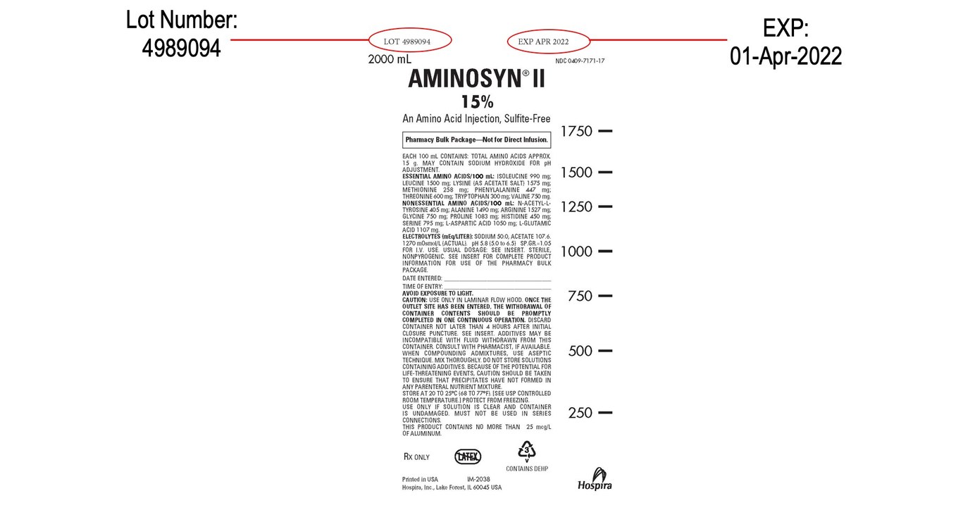 ICU Medical Issues a Voluntary Nationwide Recall of Aminosyn II 15%, An ...