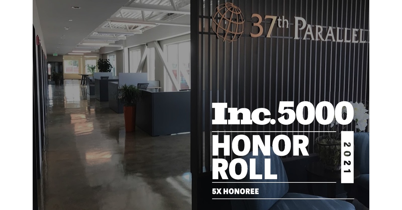 37th Parallel Properties Named to Inc. 5000 List for Fifth Time